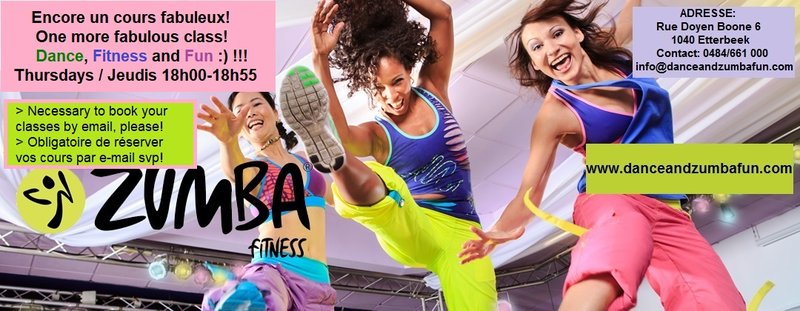 Stages,cours Adultes/ Danse: Zumba happy hour - Etterbeek (Bruxelles)