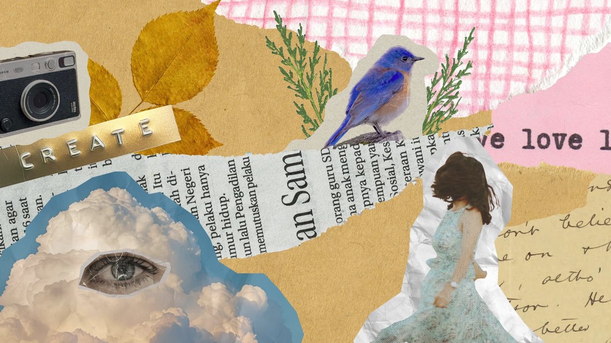 Art plastique: Atelier de collage : S'ouvrir à l'année nouvelle ...