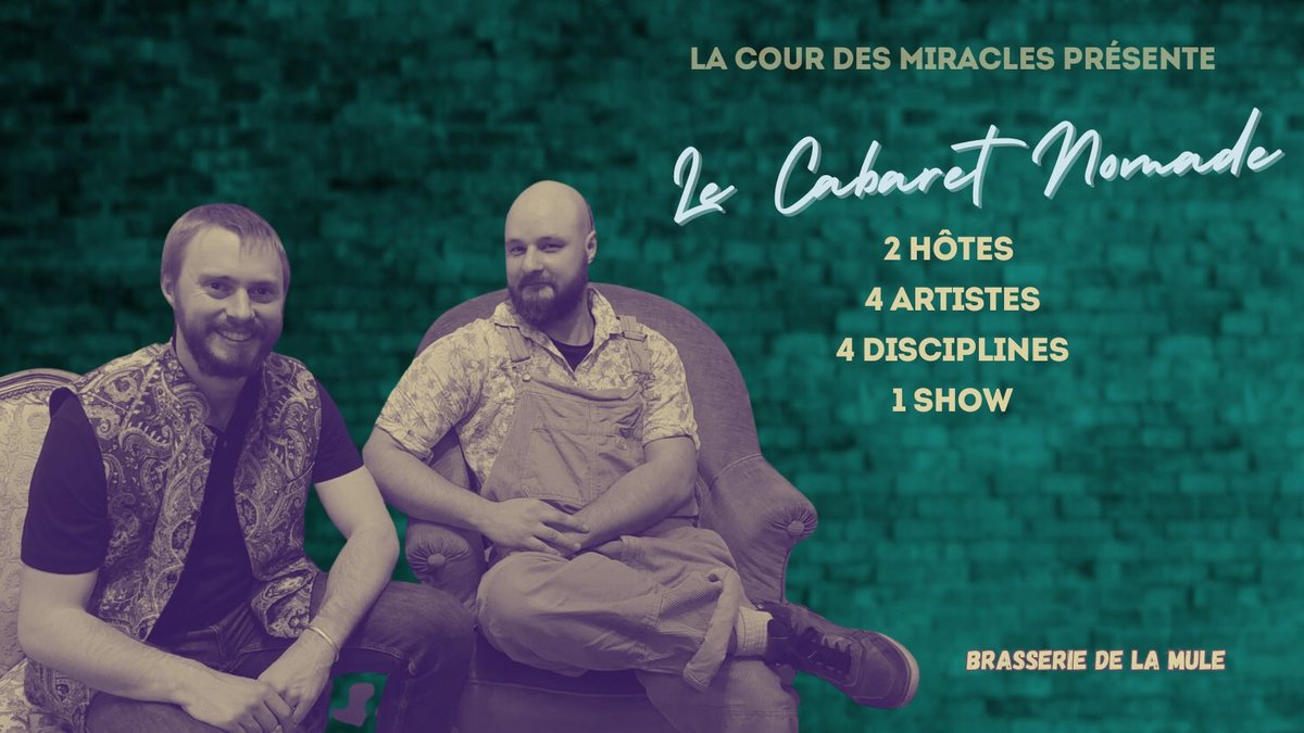 Spectacles Le Cabaret Nomade - Schaerbeek (Bruxelles)