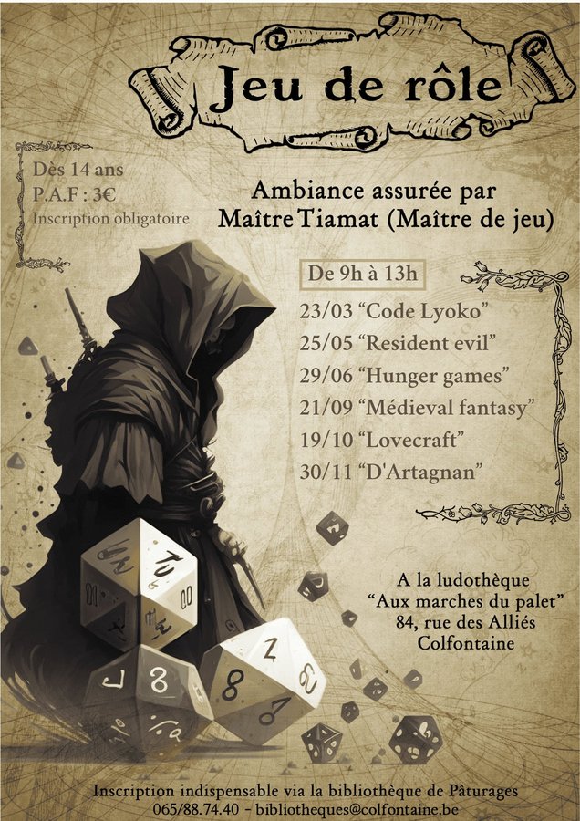 Loisirs Jeux (de cartes, de société..): Jeu de Rôle : "Medieval Fantasy ...