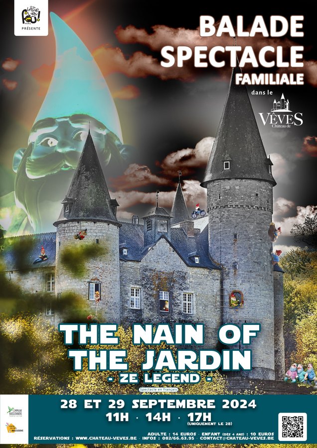 Spectacles Théâtre: The Nain of The Jardin - Ze Legend - Celles (Namur)