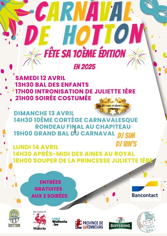 Loisirs Animation,Fête,..: Carnaval de Hotton - Hotton (Luxembourg)
