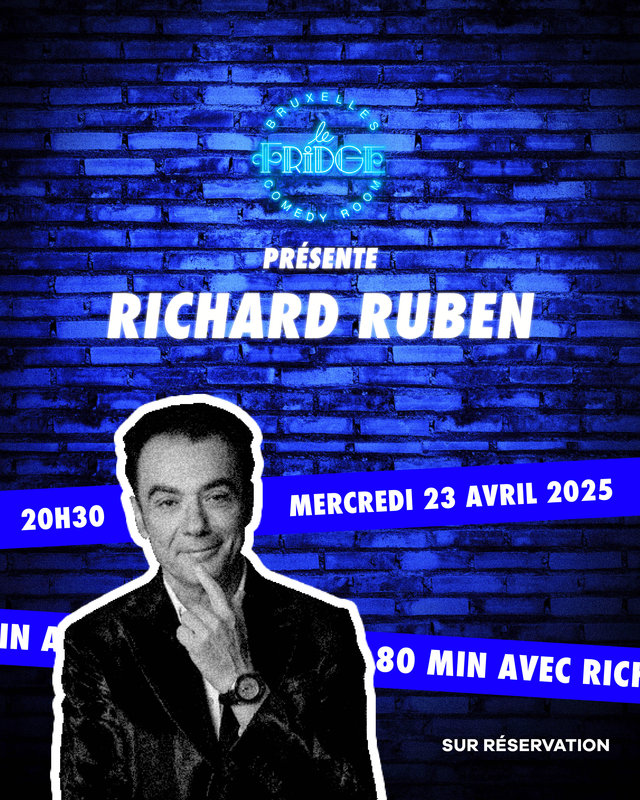 Spectacles Théâtre (humour, stand-up): Richard Ruben en 80 min au ...