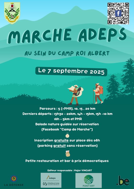 Ontspanning Wandeltochten: Wandeling Adeps - Marche-en-Famenne (Wallonië)
