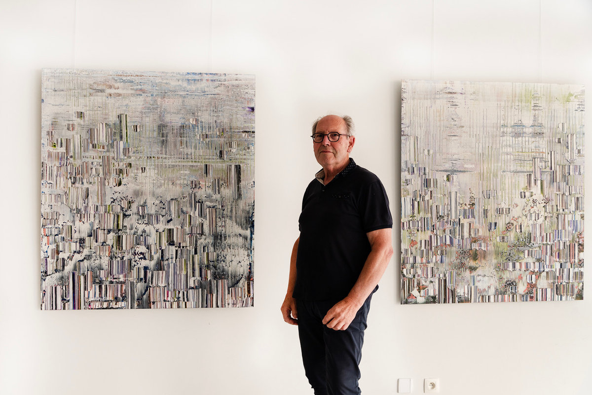 Tentoonstellingen Schilderijen, Tekeningen: Leo jacobs 'Evolutie zonder ...