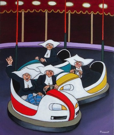 Tentoonstellingen Schilderijen, Tekeningen: Michel Provost - Kwaremont ...